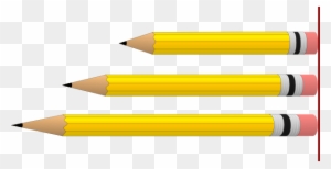 Pencil Clipart Small - Shortest To Longest Objects - Free Transparent ...