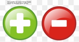 Big Image - Plus And Minus Sign - Free Transparent PNG Clipart Images ...