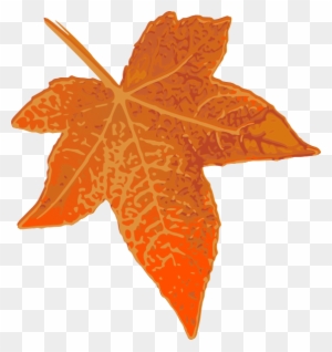 Orange Maple Leaf Clip Art - Free Transparent PNG Clipart Images Download