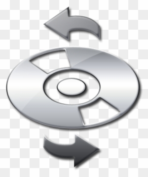 Glossy Silver Icon Media Cd - Stock.xchng - Free Transparent PNG ...