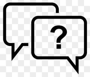 Faq - Line Art - Free Transparent PNG Clipart Images Download