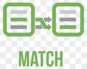Match Big Data In Minutes - Data Matching Clipart - Free Transparent ...