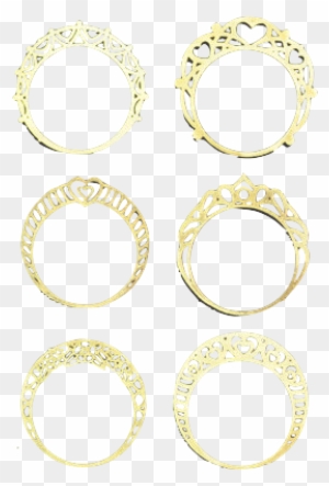Brass Filigree, Angel Halos Set Of - Circle - Free Transparent PNG ...