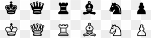 Onlinelabels Clip Art - Chess Pieces Symbols - Free Transparent PNG ...