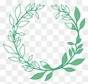 Leaf Crown Ornament Symbol Decor Design Vector Icons - Vector Graphics ...