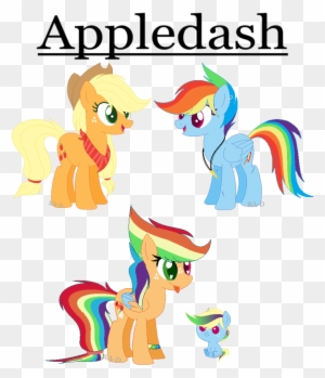 ) By Nightart-draws - Mlp Next Gen Appledash - Free Transparent PNG ...
