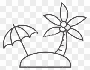 Island Clipart Outline - Outline Picture Of Island - Free Transparent ...