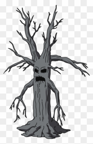 Evil Tree Drawing