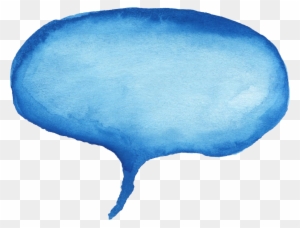 Free Download - Watercolor Speech Bubble Png - Free Transparent PNG ...