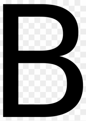 Letter B, Transparent PNG Clipart Images Free Download - ClipartMax