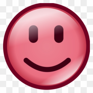 Large Smiley Face Clipart - Pink Smiley - Free Transparent PNG Clipart ...