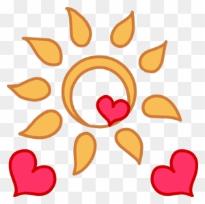 Happy Sun Clipart - Mlp Sun Cutie Mark - Free Transparent PNG Clipart ...