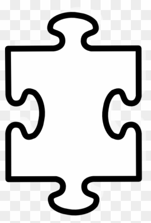 4 Puzzle Pieces Template - Four Puzzle Pieces Connected - Free ...