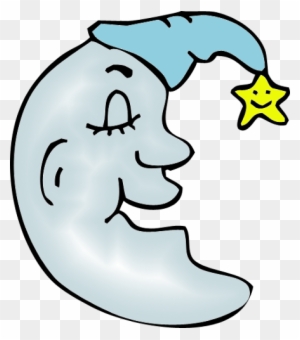 Vintage Man In The Moon Clipart