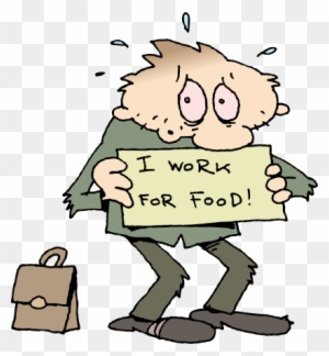 Unemployed - No Job No Food - Full Size PNG Clipart Images Download