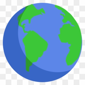 Clip Art - Simple Picture Of Earth - Free Transparent PNG Clipart ...