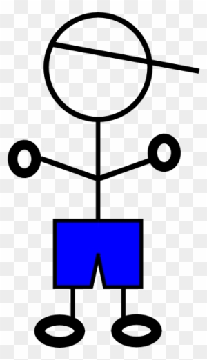 Stick Boy Clipart