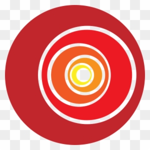 Round, Red, Sun, Abstract, Arts - The Inner Circle - Free Transparent ...