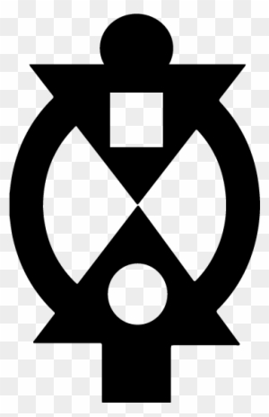 West African Adinkra Symbol For Strength, Confidence, - Persistence ...