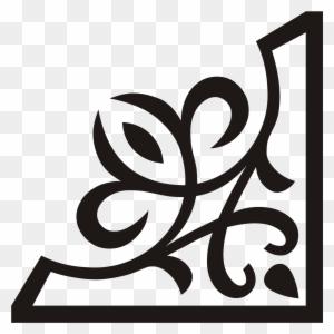 Open - Ornamental Corner Vector Png - Free Transparent PNG Clipart ...