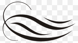 Four Lines Ornament Black Up Left - Scalable Vector Graphics - Free ...