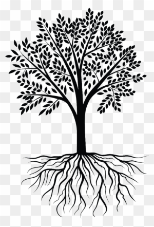 Tree With Roots Clip Art