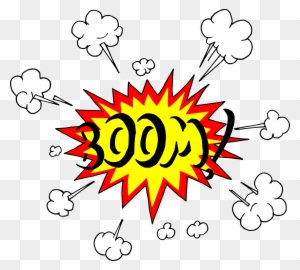 Pin Explosion Clip Art Transparent - Boom Vector - Free Transparent PNG ...