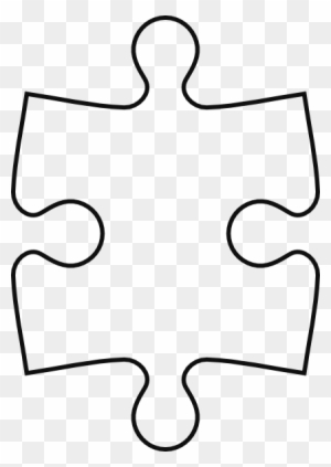 Outline Of Puzzle Pieces - Puzzle Piece Outline - Free Transparent PNG ...