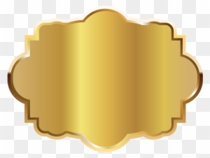 Gold Label Template Clipart Png Imageu200b Gallery - Gold Labels Png ...