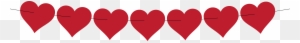 String Of Stars Clipart - Hearts Banner Clipart - Free Transparent PNG ...