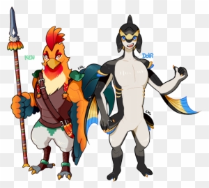 “a Rito Oc Commission For Jetkick ” - Breath Of The Wild Rito Oc - Free ...