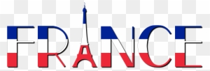 This Free Icons Png Design Of France Typography With - France Eiffel ...
