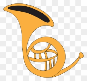 French Horn Musical Instrument Doodle Transparent Png - Transparency ...