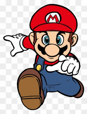 File - Artwork - Mario-run - Svg - Mario Running Coloring Pages - Free ...