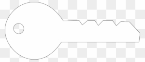 Key Button Svg Downloads - White Key Icon Vector - Free Transparent PNG ...