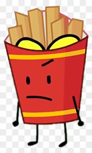 Fries-0 - Battle For Dream Island Fries - Free Transparent PNG Clipart ...