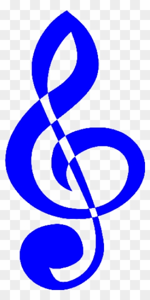 28 Feb 2015 - Blue Treble Clef Clip Art - Free Transparent PNG Clipart ...