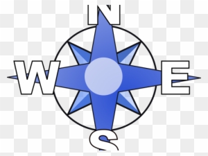 Blank 16 Point Compass Rose - Free Transparent PNG Clipart Images Download