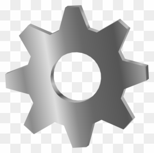3d - Metal Cog - Free Transparent PNG Clipart Images Download