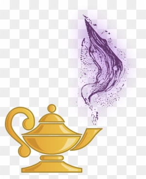 Elegant Magic Lamp Clip Art Royalty Free Magic Lamp - Genie Lamp ...