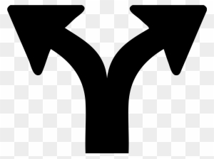Navigation18 - Fork In The Road Icon - Free Transparent PNG Clipart ...