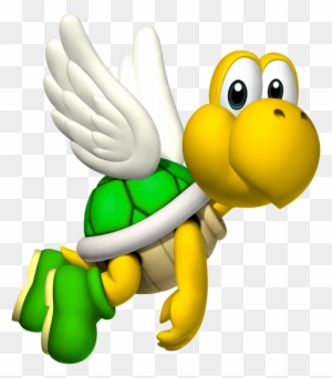 Super Mario - Flying Koopa Troopa - Free Transparent PNG Clipart Images ...