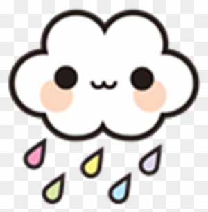 Nuvem Kawaii - Happy Cloud - Free Transparent PNG Clipart Images Download