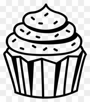 White Cupcake Clipart