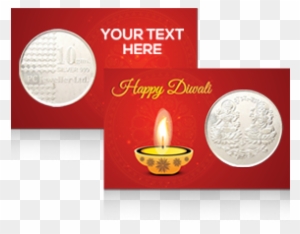 Happy Diwali Silver Coin - Silver - Free Transparent PNG Clipart Images ...