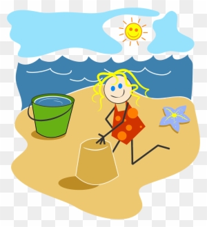 Yr - Girl Beach Clipart - Free Transparent PNG Clipart Images Download