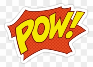 Pow By Chris Wahl - Pow Sticker - Free Transparent PNG Clipart Images ...