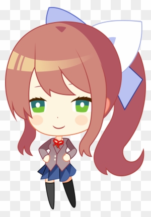 Doki Doki Literature Club Sayori - Free Transparent PNG Clipart Images ...