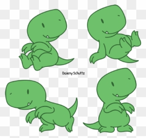 Chibi Carnivorous Dinosaur By Daieny On Deviantart - Chibi Dinosaur Png ...