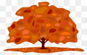 Fall Tree Clipart - Autumn Tree Transparent Background - Free ...